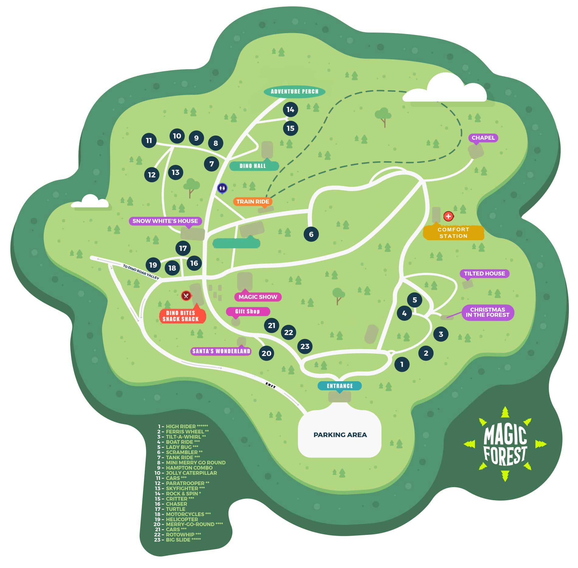 Magic Forest - Lake George Expedition Park